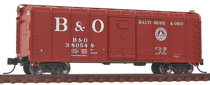 Fox Valley - B&O Class M-53 Wagontop Boxcar w/Youngstown Doors - Ready ...