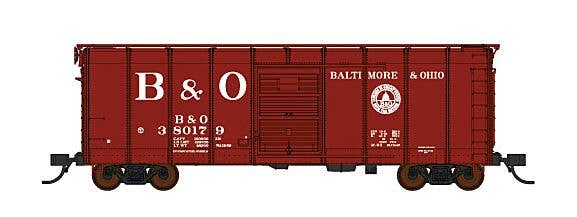 Fox Valley - B&O Class M-53 Wagontop Boxcar w/Youngstown Doors - Ready ...