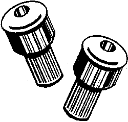 MicroTrain - Bolster Pins - For Roundhouse Products - 489-1039