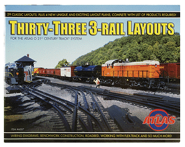 Atlas O - Book - Thirty-Three 3-Rail Layouts - 151-6007