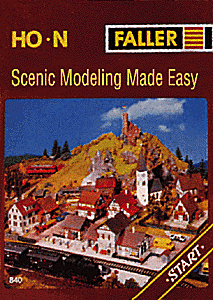 Faller - Book - Scenic Modeling Made Easy Softcover - 272-840