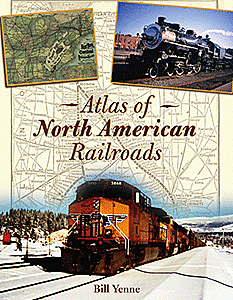 Motorbks - Book - Atlas of North American Railroads - 503-139926