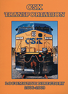 Withers Publishing - Book - CSX Locomotive Directory 2006 - 2009 - 95-105