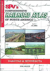 Wknd Chief - Book - SPV Railroad Atlas - Dakotas and Minnesota - 779-75