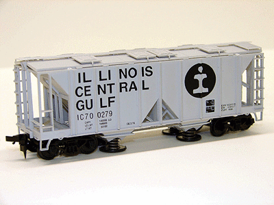 JAM - Bowser 70-Ton 2-Bay Covered Hopper Track Cleaning Car - Illinois ...
