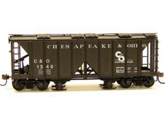 JAM - Bowser 70-Ton 2-Bay Covered Hopper Track Cleaning Car ...
