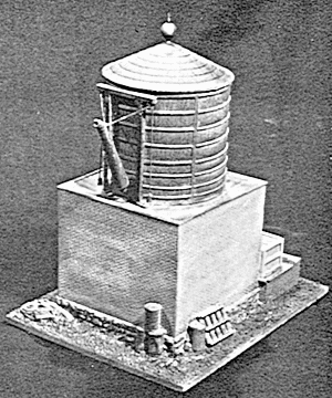 Period Min - Branchline Water Tank - 2 x 2" 5.1 x 5.1cm - 555-427