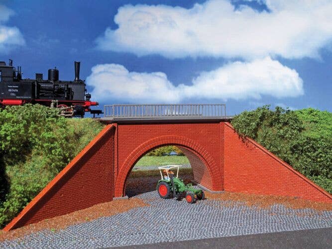 Vollmer - Brick Underpass w/Wing Walls - Kit - 11-13/16 x 2-1/2 x 3-1/8 ...