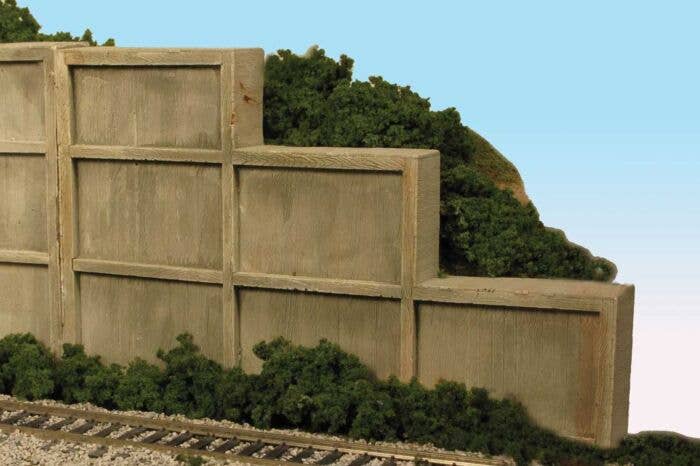 AIM - Bridge Abutment Wing Walls - Wood, Outside-Braced pkg(2) - 110-123