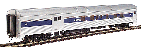 Walthers - Budd Baggage Dormitory Car - Assembled - Amtrak(R) Phase IV ...