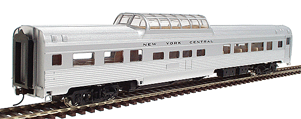Walthers - Budd Dome Coach - Assembled - New York Central - 932-6488