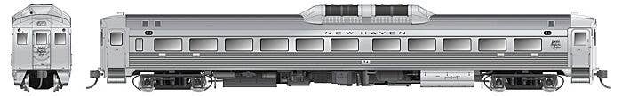 Rapido - Budd RDC-1 Phase 1B w/Sound & DCC - New Haven #26 (Stainless ...