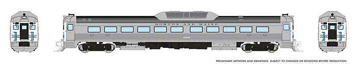 Rapido - Budd RDC-1 Phase 2 - Standard DC - Boston & Maine (McGinnis ...