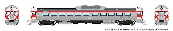 Rapido - Budd RDC-1 Phase 2 - Standard DC - Canadian Pacific (silver ...