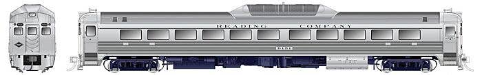 Rapido - Budd RDC-1 Phase 2 w/Sound & DCC - Reading #9157 (Stainless ...