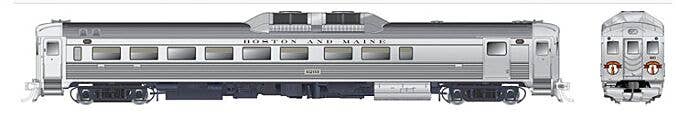 Rapido - Budd RDC-2 Phase 1c - Sound & DCC - Boston & Maine 6204 ...