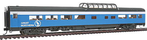 Walthers - Budd Streamlined 46-Seat Vista Dome Coach - Great Northern ...