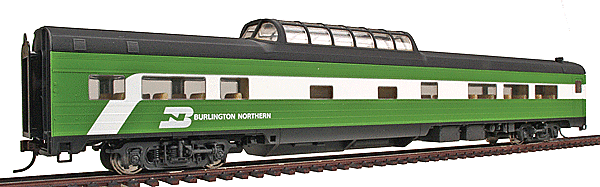 Walthers - Budd Streamlined 46-Seat Vista Dome Coach - Burlington ...
