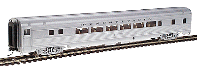 Walthers - Budd Streamlined 52-Seat Coach Ready to Run - Pennsylvania ...