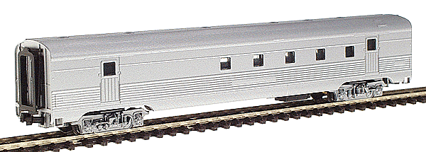 Con-Cor - Budd Streamlined Corrugated Side 72' RPO Car - Undecorated ...