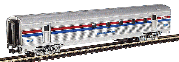 Con-Cor - Budd Streamlined Corrugated Side 72' RPO Car - Amtrak Phase ...