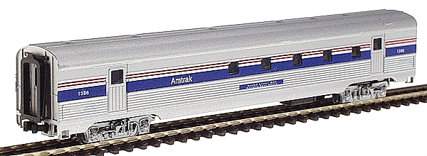 Con-Cor - Budd Streamlined Corrugated Side 72' RPO Car - Amtrak Phase ...