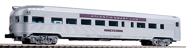 Con-Cor - Budd Streamlined Corrugated Side Round End Observation Car ...