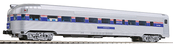 Con-Cor - Budd Streamlined Corrugated Side Round End Observation Car ...