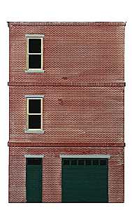 OGR - Building Front - Back Wall (brick) - 92-70