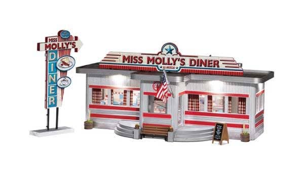 Woodland - Built-&-Ready(R) - Assembled - Miss Molly's Diner - 785-5870