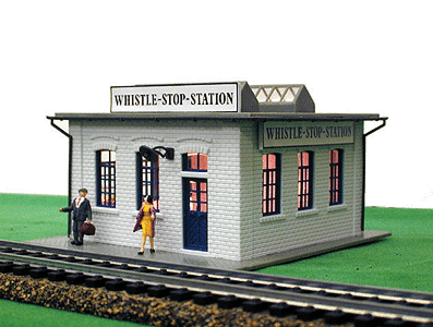 Model Pwr - Built-Up Buildings - Whistle Stop Station - 490-562