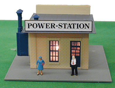 Model Pwr - Built-Up Buildings - Power Station - 490-580