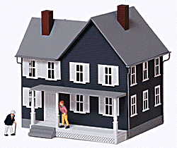 Model Pwr - Built-Up Buildings Lighted w/Figures - Simpson's House ...