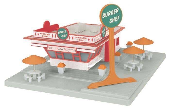 MTH - Burger Chef Fast Food Restaurant Stand - 507-3090084