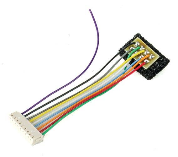 TCS - C628 T Series DCC Decoder Harness - With 8-Pin NMRA Plug for C628 ...