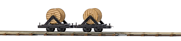 Busch - Cable Reel Car w/Wood Cable Load - Ready to Run - Feldbahn ...