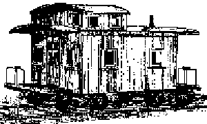 Keystone - Caboose - Grasse River Logging Caboose - 395-1005