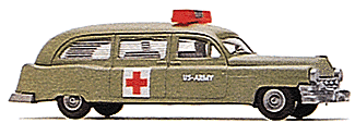 Busch - Caddy '54 US Army med - 189-43464