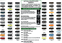 Floquil - Camouflage Color Chart - 270-595001