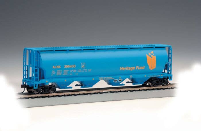 Bachmann - Canadian Cylindrical 4-Bay Grain Hopper - Ready to Run ...