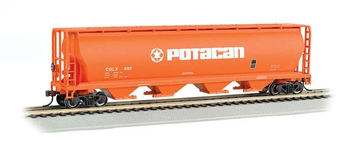 Bachmann - Canadian Cylindrical 4-Bay Grain Hopper - Ready to Run ...