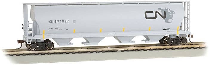 Bachmann - Canadian Cylindrical 4-Bay Grain Hopper - Ready to Run ...