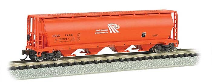 Bachmann - Canadian Cylindrical 4-Bay Grain Hopper - Ready to Run ...