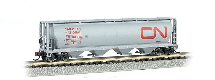 Bachmann - Canadian Cylindrical 4-Bay Grain Hopper - Ready to Run ...