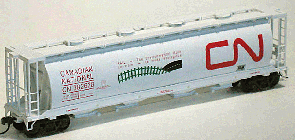 Herpa - Canadian Cylindrical Covered Hopper - Canadian National ...