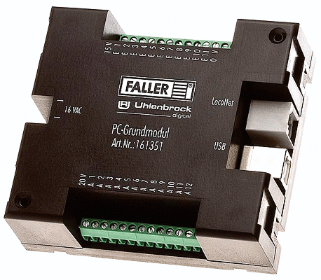 Faller - Car System PC Computer Interface Module - 10 Sensor Inputs, 12 ...