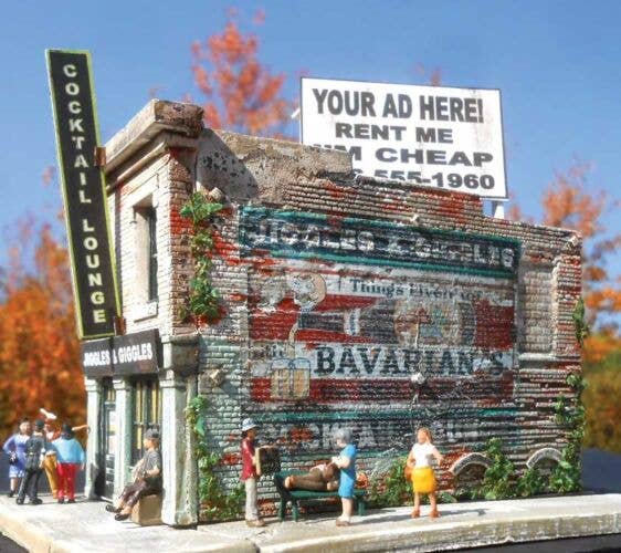 Downtown - Cast-Hydrocal Kit - Jiggles & Giggles Lounge - 244-2031