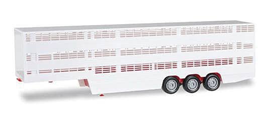 Herpa - Cattle Trailer - Assembled - Various Standard Colors - 326-76334