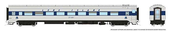 Rapido - CC&F Lightweight Coach - Ready to Run - Super Continental Line ...