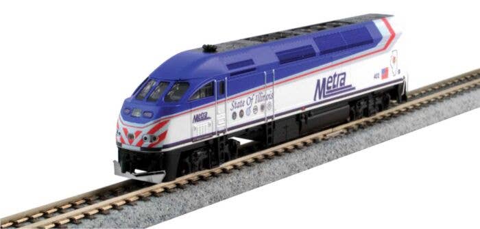 Kato - Chicago Metra Bi-Level Commuter Train-Only Set - Standard DC ...